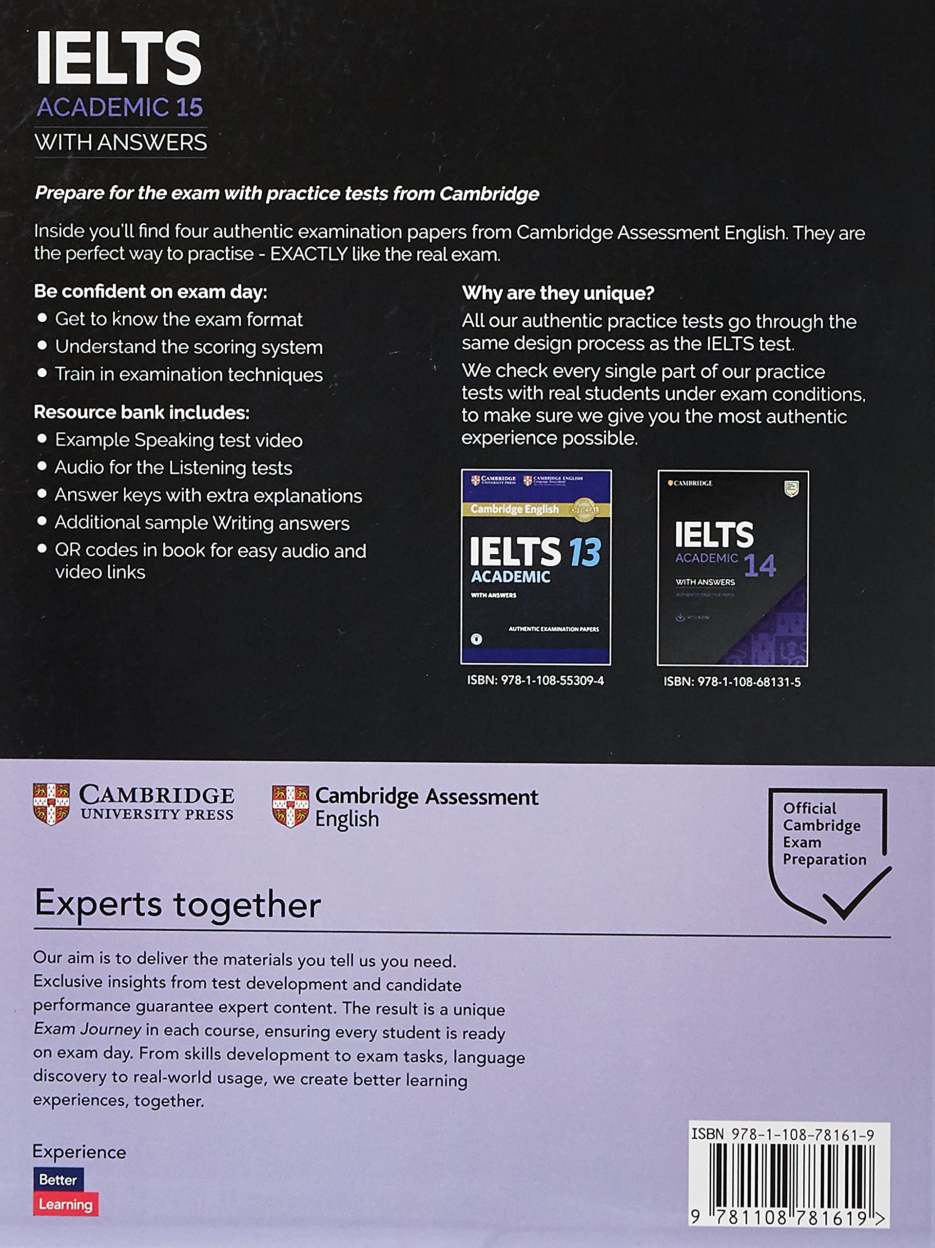 Mua IELTS 15 Academic Student's Book with Answers with Audio with ...