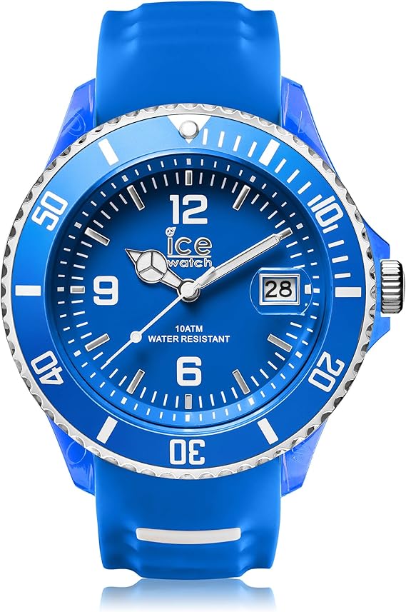 Ice-Watch - ICE sporty Blue White - Men's wristwatch with silicon strap ...