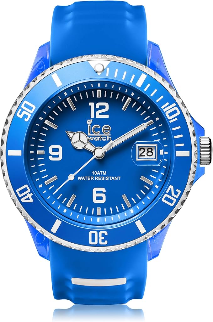 Ice-Watch - ICE sporty Blue White - Men's wristwatch with silicon strap ...