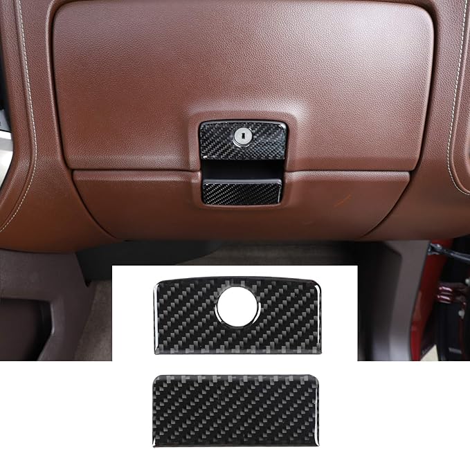 Amazon.com: RT-TCZ Glove Box Storage Organizer Lock Trim Cover ...