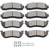 Amazon.com: Ceramic Brake Pads Kits,SCITOO 8pcs Brakes Pads Set fit for 2005-2010 for Ford ...