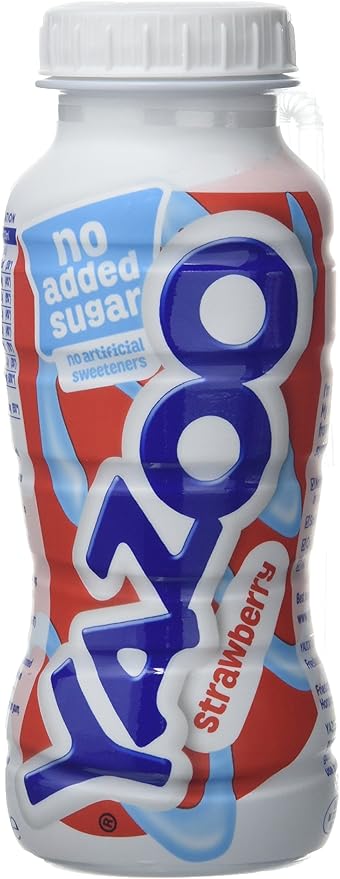Yazoo KiDS Strawberry Milk Drink, 4 x 200ml: Amazon.co.uk: Grocery