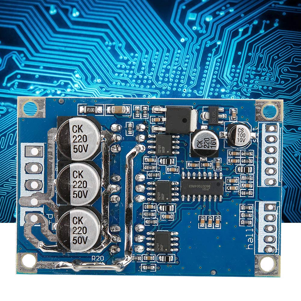 Motor brushless Controller,DC 12V-36V 15A 500W Hall brushless motor ...