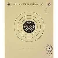 Amazon.com : Official NRA Target, TQ-6, 25 Ft. Slow Fire Pistol Target ...