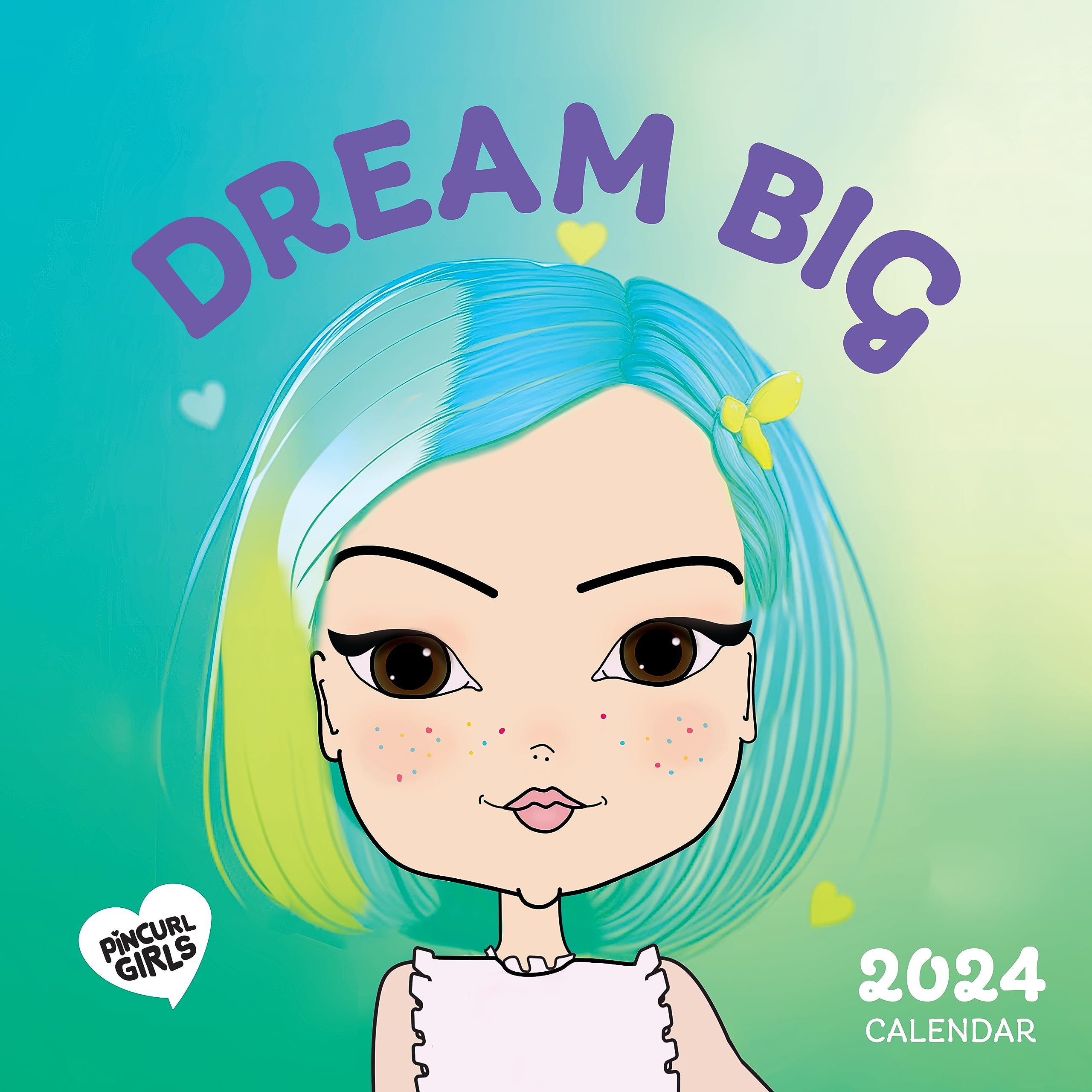 Mua 2024 Inspirational Wall Calendar for Girls - Monthly Calendar ...