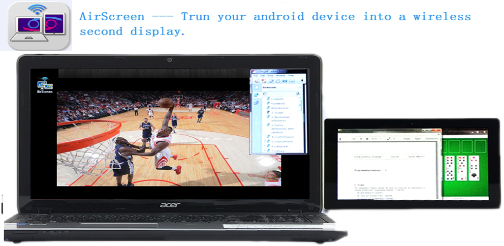 Extend Laptop Display Pro - turn your phone/tablet as a second monitor ...