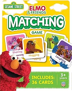 Amazon.com: MasterPieces Sesame Street Matching Game : Toys & Games
