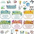 Amazon.com: 25 Pieces Science Bulletin Board Set, Multi Colors Science ...