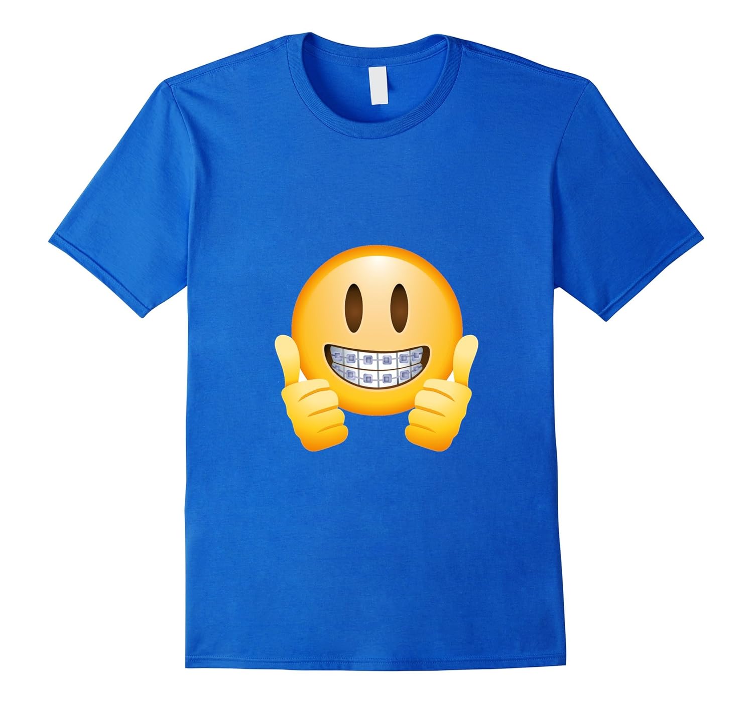 Smiley Face With Braces Emoticon