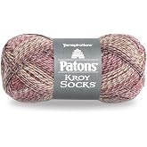 Amazon.com: Patons Kroy Socks Yarn - (1) Gauge - 1.75 oz - Muslin - For ...