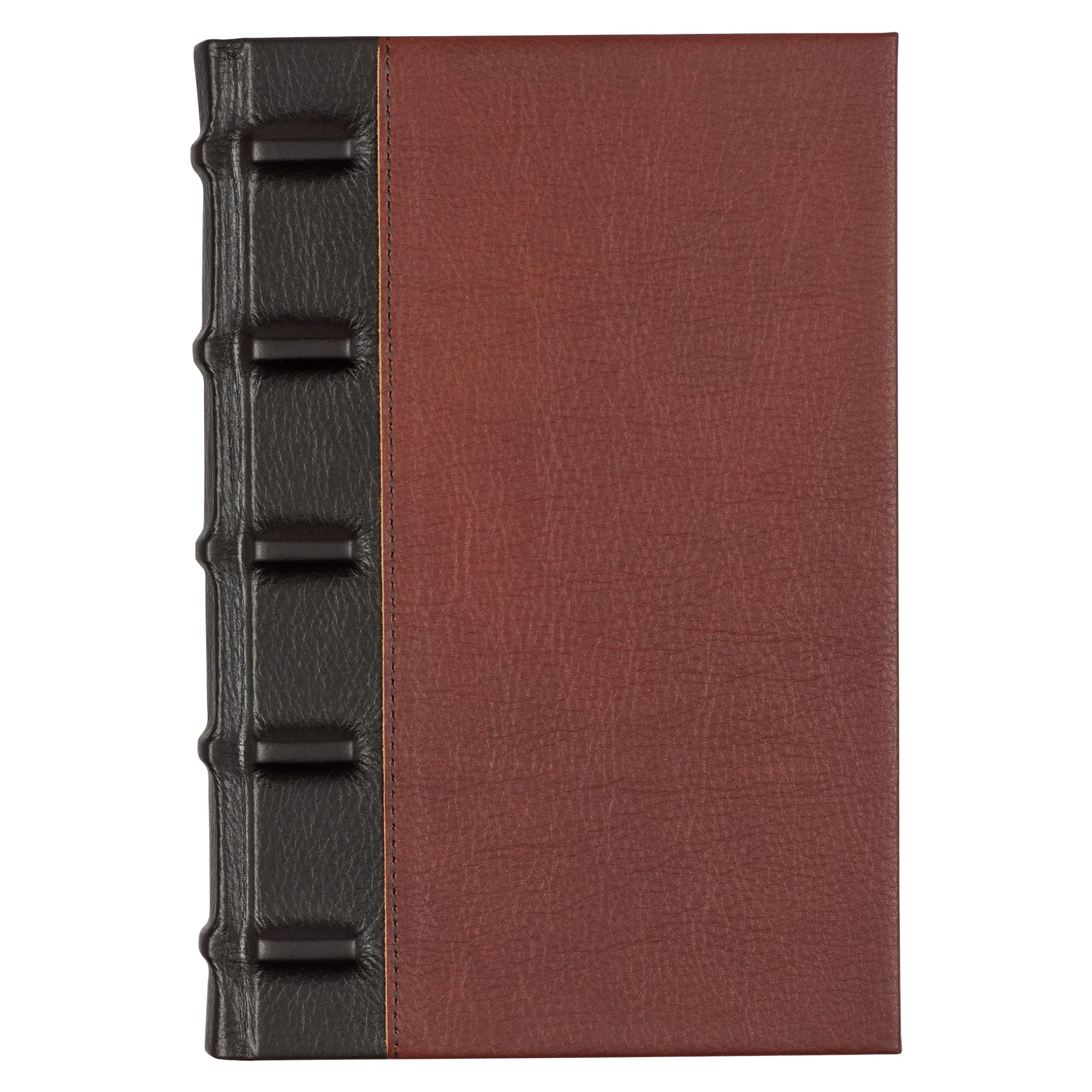 Mua Vintage Leather Journal, Burgundy Hardcover Notebook w/Mahogany ...