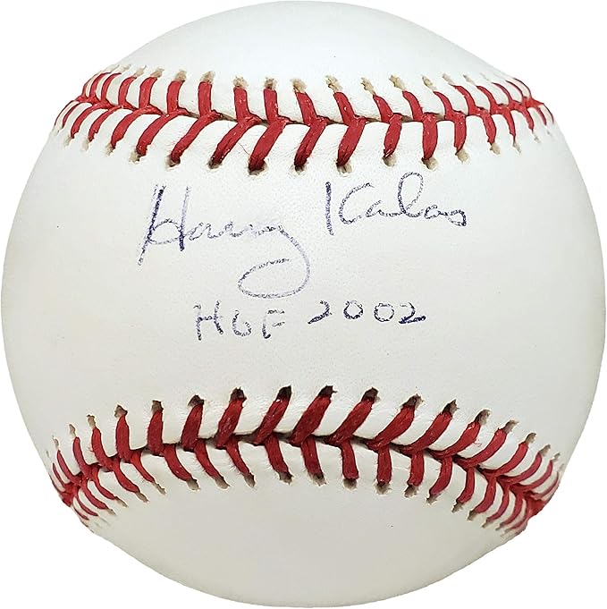 Harry Kalas Autographed Official MLB Baseball Philadelphia Phillies ...