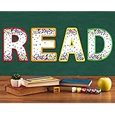 Amazon.com: GreenPine Classroom Decorations Reading Poster for Teacher ...