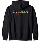 Amazon.com: Funny Python Code Pun Design - def procrastinate pass T-Shirt : Clothing, Shoes ...