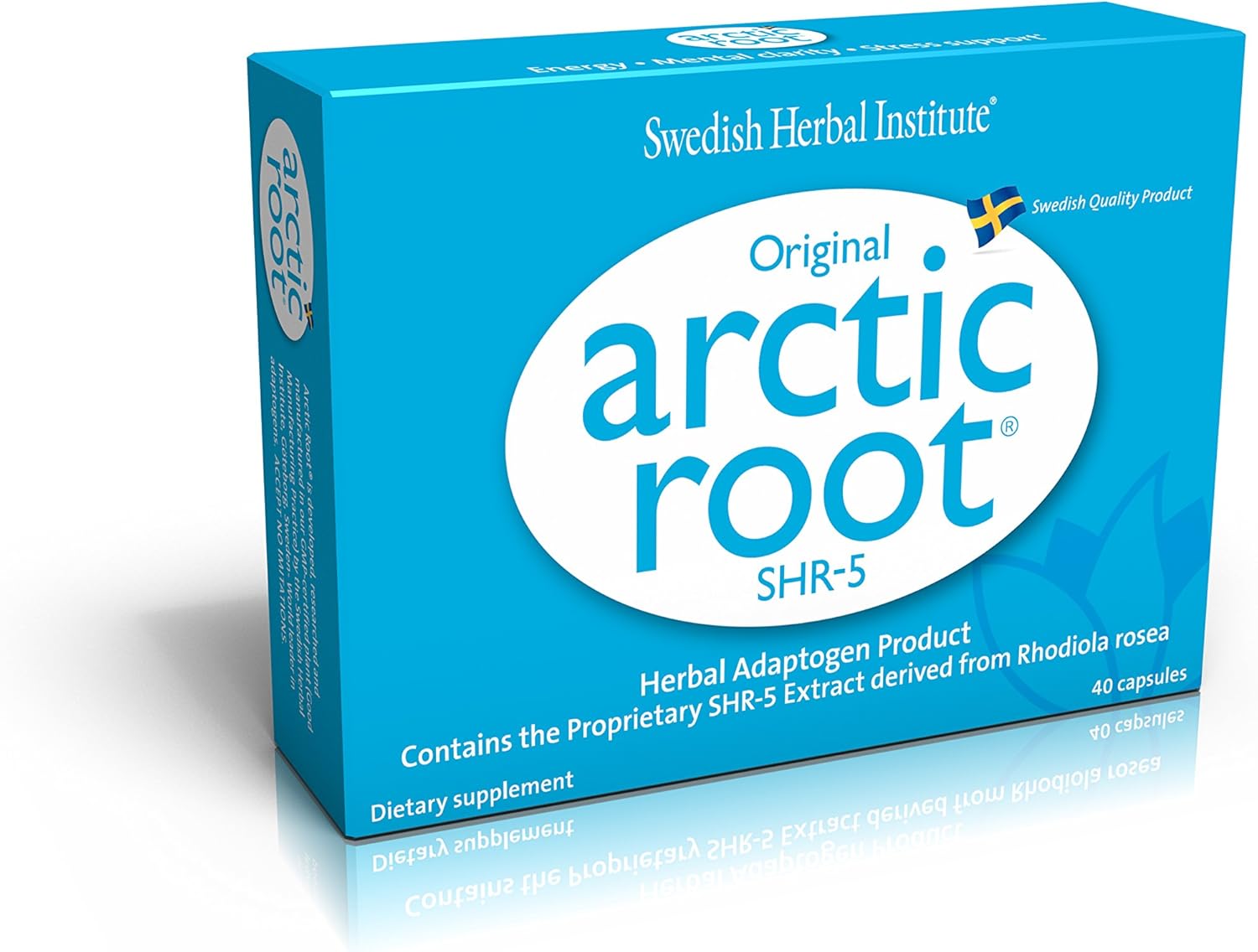 Original Swedish Viking Arctic Root, Rhodiola Rosea SHR-5 Extract 40 ...