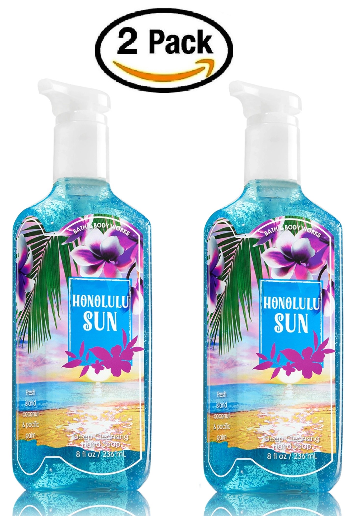 Amazon.com : Bath & Body Works Gentle Foaming Hand Soap Honolulu Sun ...