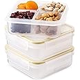 Amazon.com: Komax Biokips Foodsaver Set, Square Lunch Box Containers ...