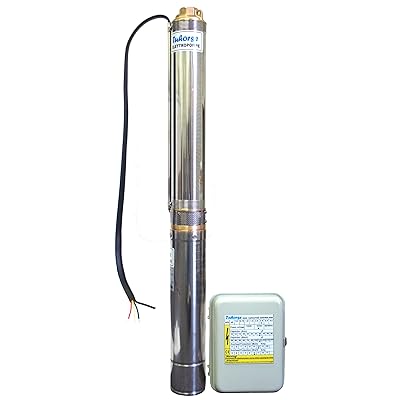 Buy Tuhorse 3 HP 4" Submersible Well Pump Complete Set Incl Motor, Pump ...