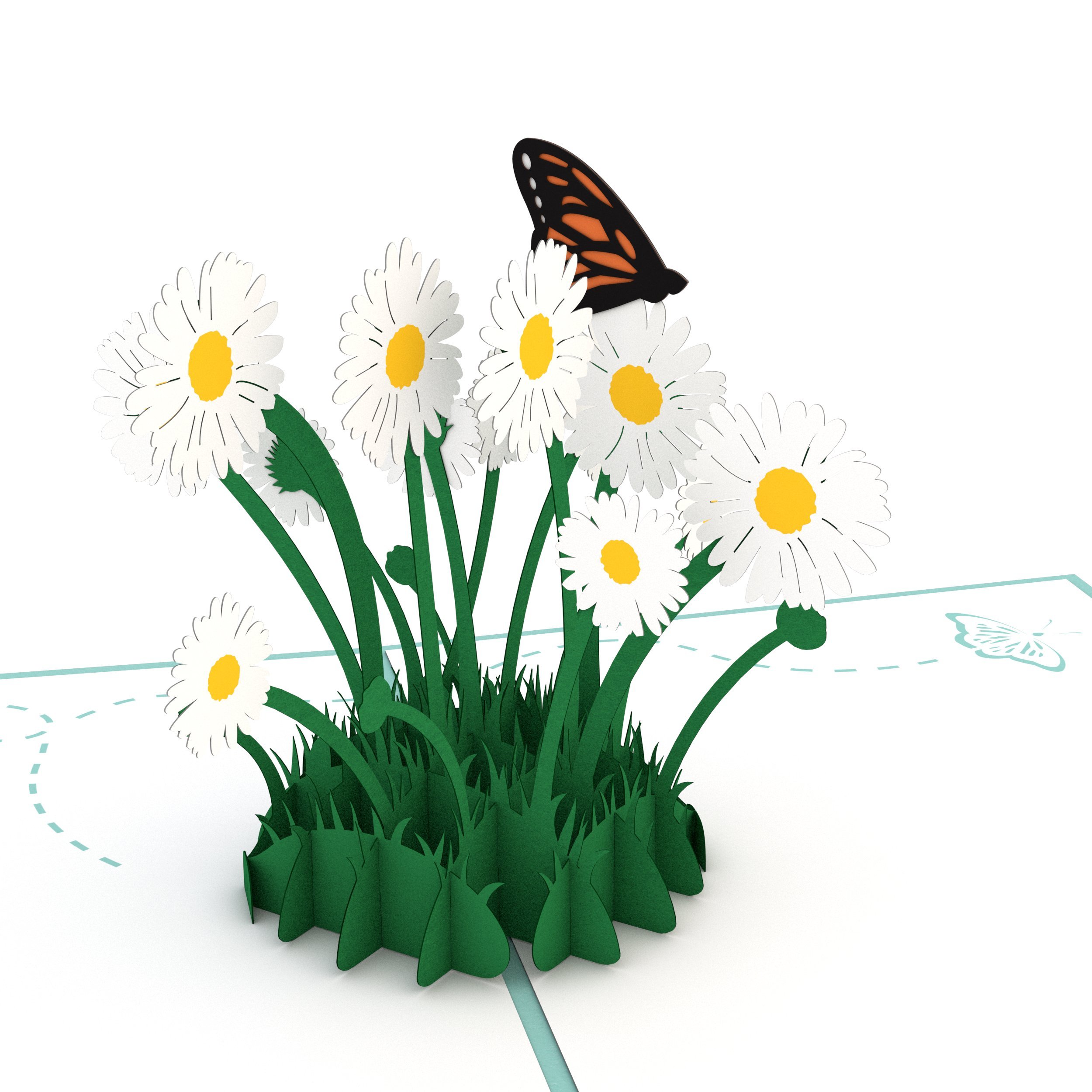 Buy Lovepop Daisy Patch Pop Up Card 3D Card Greeting Card Flower