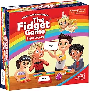Amazon.com: The Fidget Game Learn to Read in Weeks Master 220 High ...