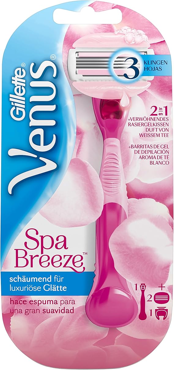 Gillette Venus Breeze SPA - Rasoio: Amazon.it: Salute e cura della persona