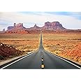 Amazon.com : BELECO 10x8ft Fabric Arizona Backdrop Desert Road to ...