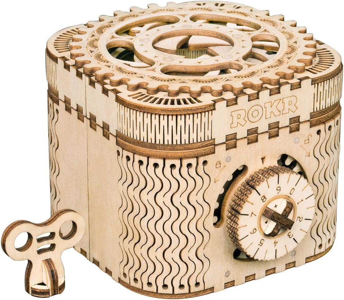 ROKR 3D Wooden Puzzle Model Building Kits DIY Assembled Toys Brain ROKR 3D Wooden Puzzle Model Building Kits DIY Assembled Toys Brain