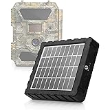Trail Camera Solar Panel, WingHome Solar Battery Charger Kit 12V/1A 6V ...