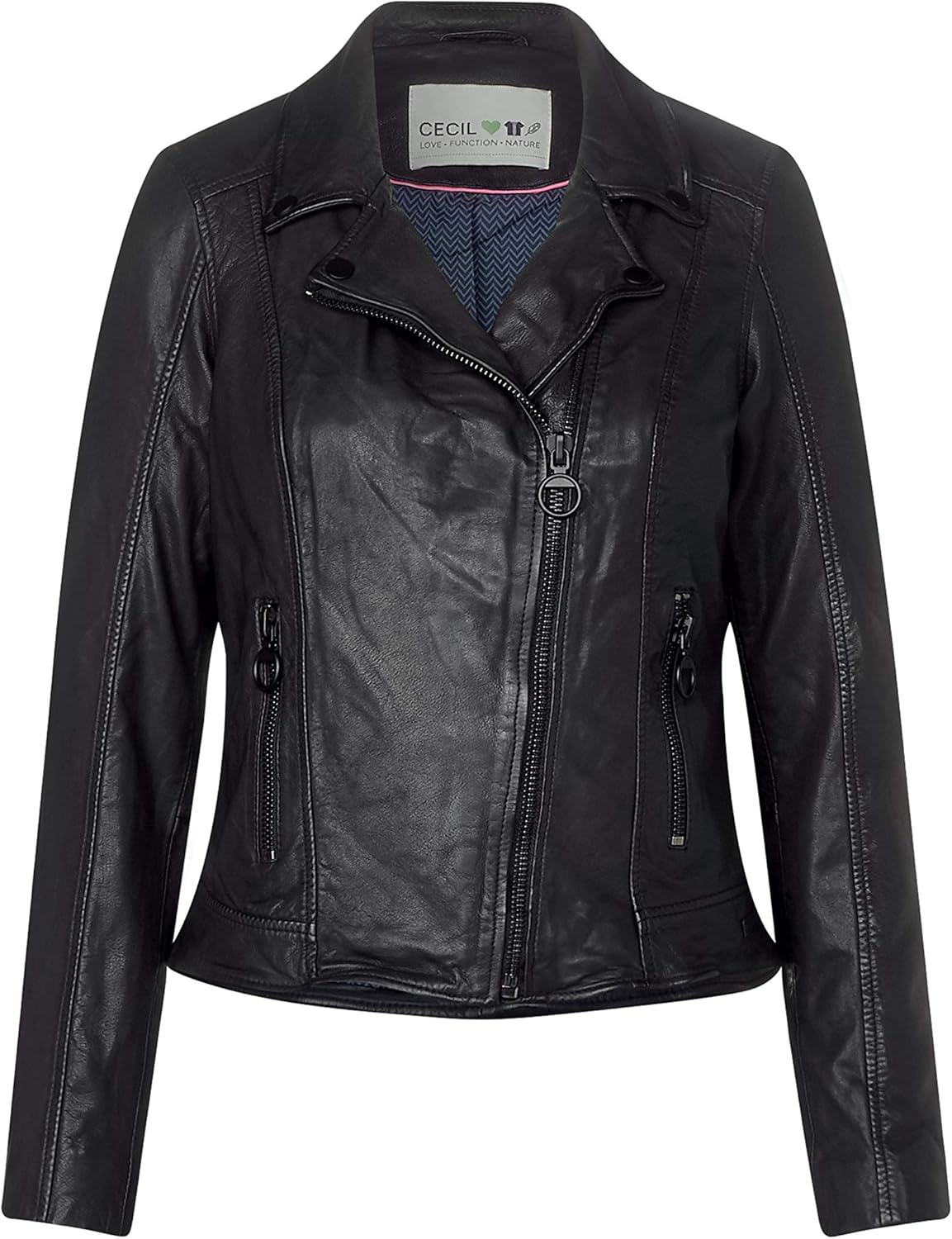 Cecil Women's 211043 Jacket, Black (Black 10001), X-Small: Amazon.co.uk ...