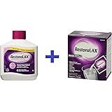 RestoraLAX Powder Laxative, Effective Relief, No Taste/No Grit, 45 ...