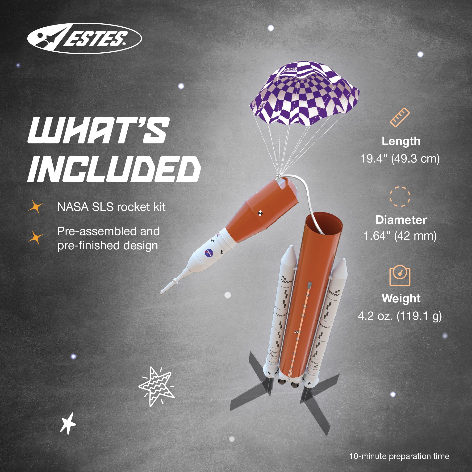 Mua Estes 2206 NASA SLS Flying-Rocket-Building Kit, Beginner Replica ...