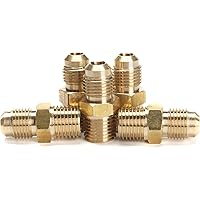 Amazon.com: LTWFITTING Brass Flare 5/16" OD x 1/8" Male NPT Connector Tube Fitting(pack of 5 ...