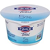 Amazon.com: FAGE Total Greek Yogurt, 5% Whole Milk, Plain, 16 oz ...
