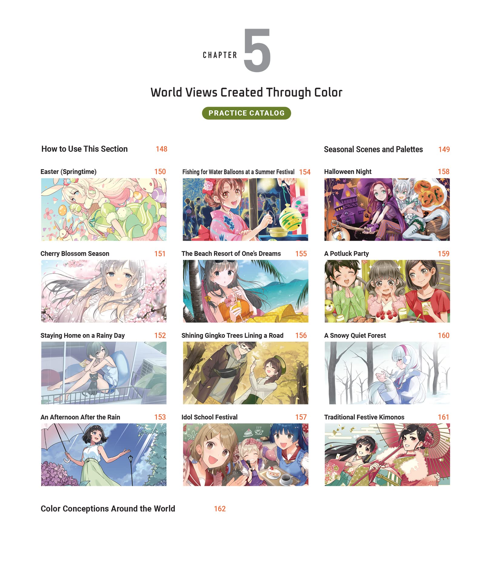 Mua Anime & Manga Digital Coloring Guide: Choose the Colors That Bring ...
