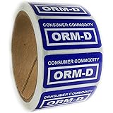Amazon.com: Tape Logic ORM-D Dot Label, Legend"Consumer Commodity ORM-D ...