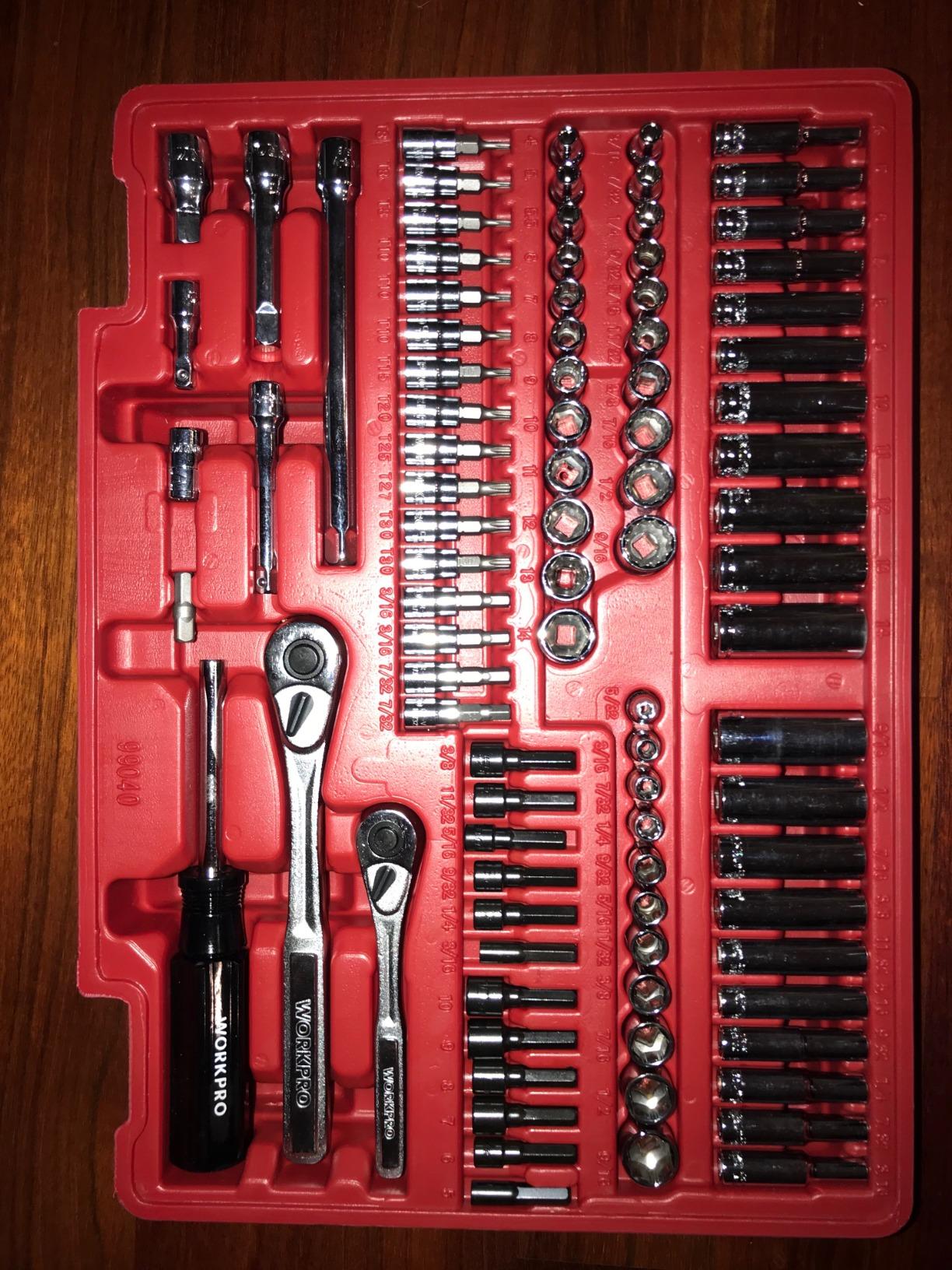 $42/mo - Finance WORKPRO 450-Piece Mechanics Tool Set, Universal ...