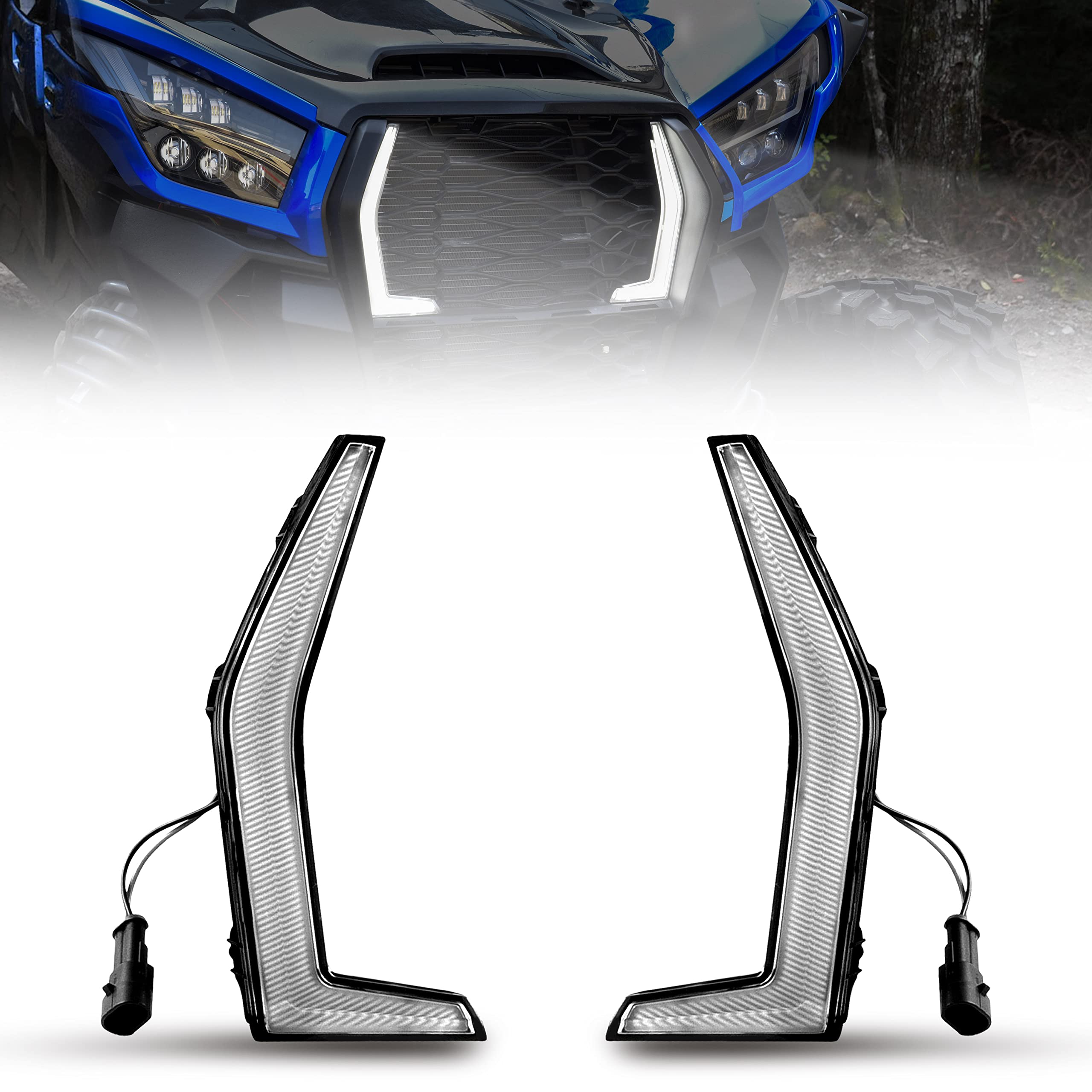 Mua LED Accent Fang Lights Assembly for Teryx KRX 1000 20-24, Street ...
