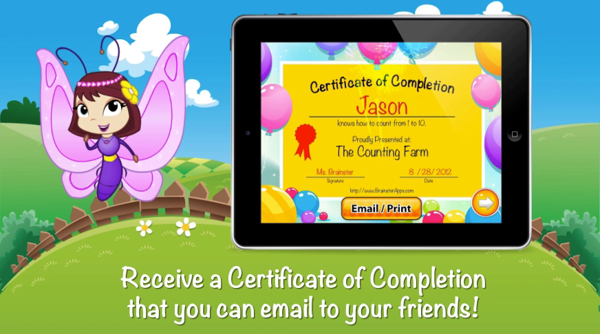 Aplicación Maze-A-Licious Counting Farm Free en Amazon Appstore