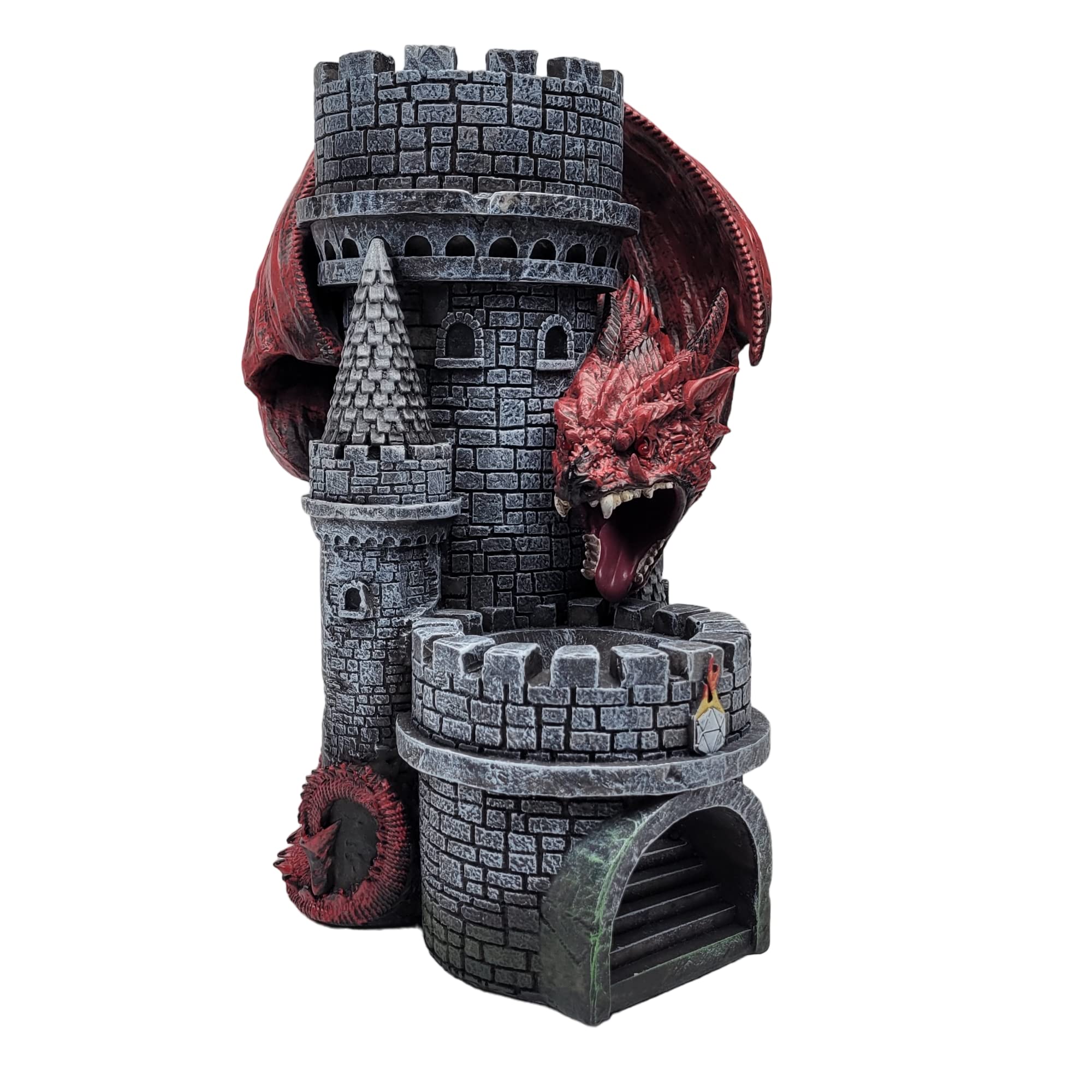 Mua Forged Dice Co. Dragon’s Keep Dice Tower - Hand Painted Dice ...