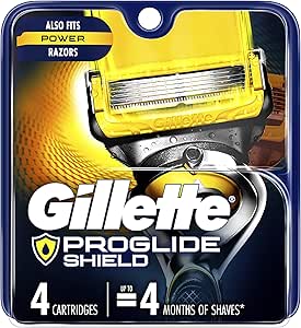 Gillette Fusion Proshield Men's Razor Blade Refills, 4-Count: Amazon.ca ...