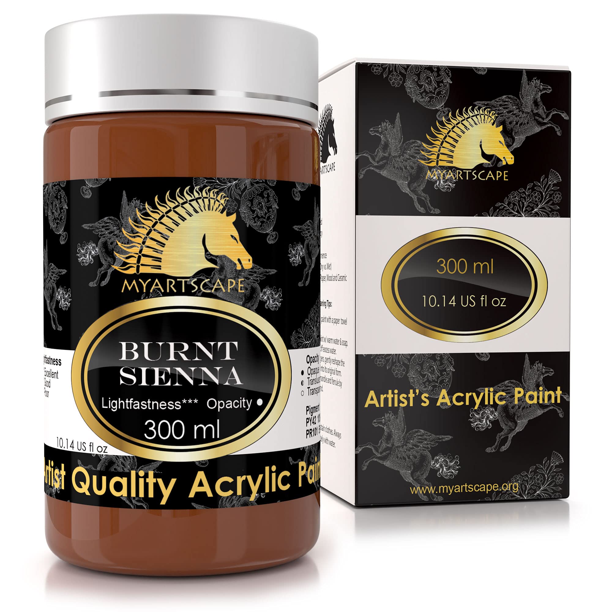 Mua MyArtscape Burnt Sienna Acrylic Paint - 300ml Bottle (10oz ...