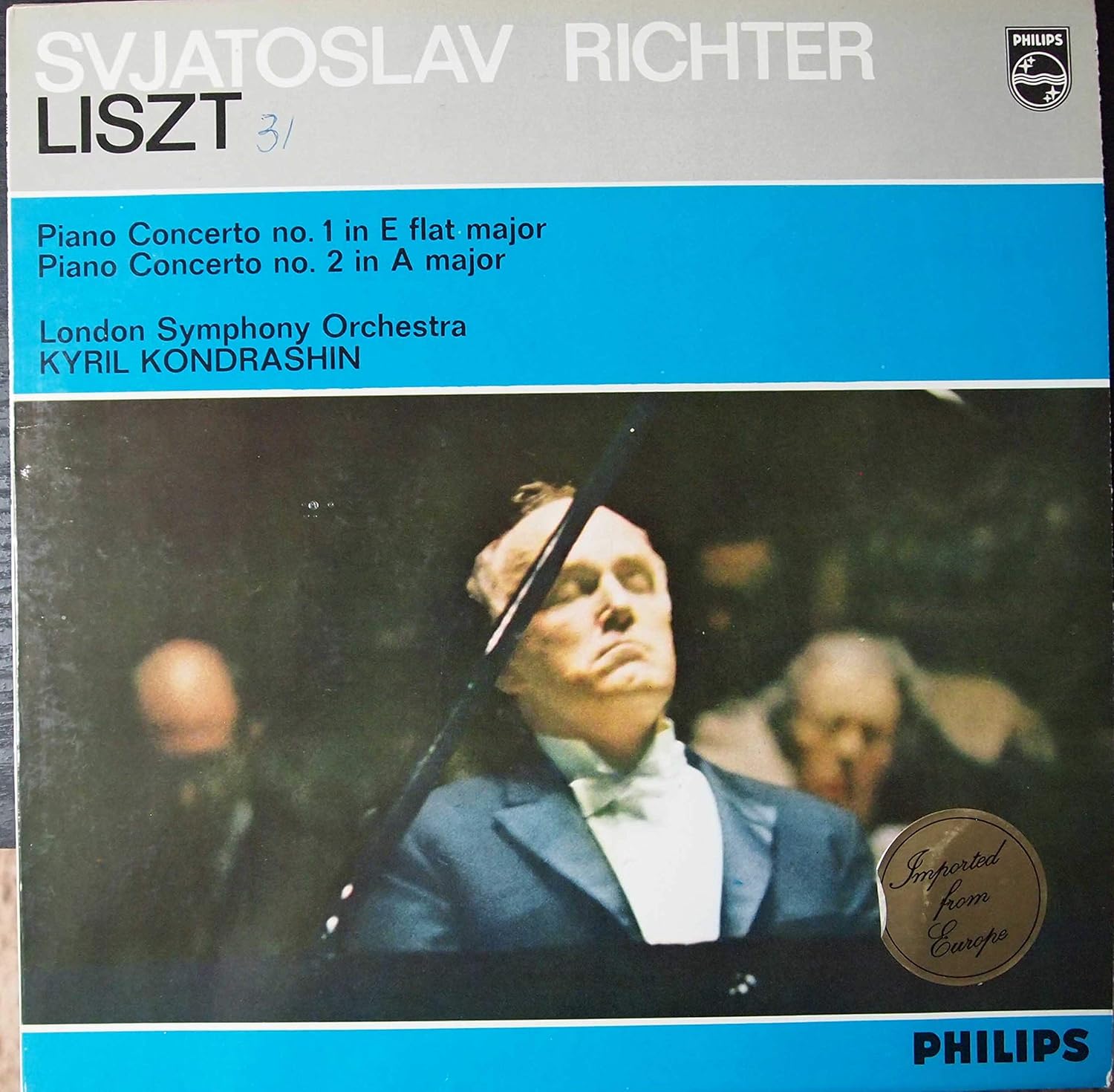 Sviatoslav Richter, Franz Liszt, Kiril Kondrashin - Liszt: Piano Concertos Nos. 1 & 2 ...