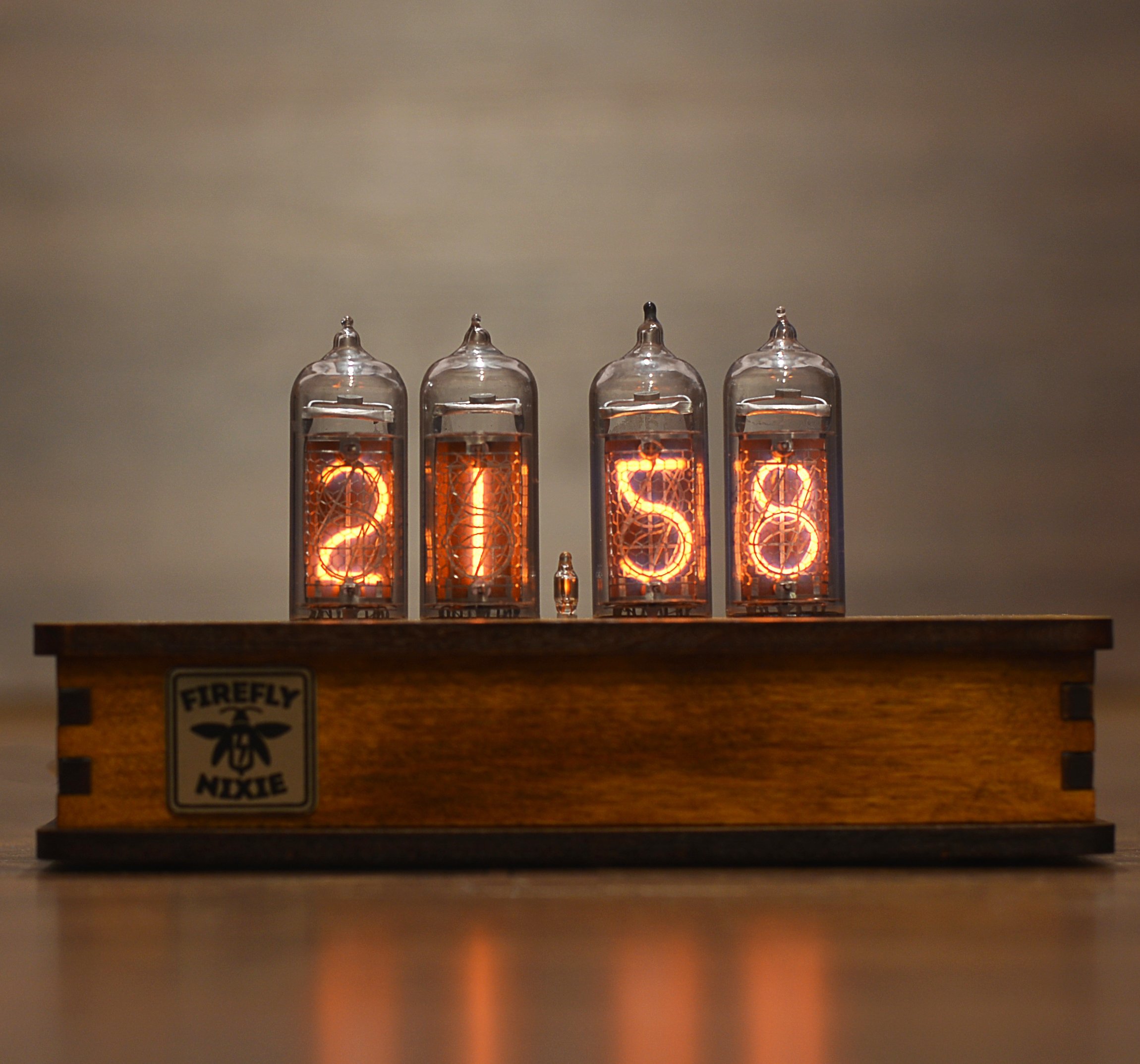 Mua Nixie Tube Clock with New and Easy Replaceable IN-14 Nixie Tubes ...