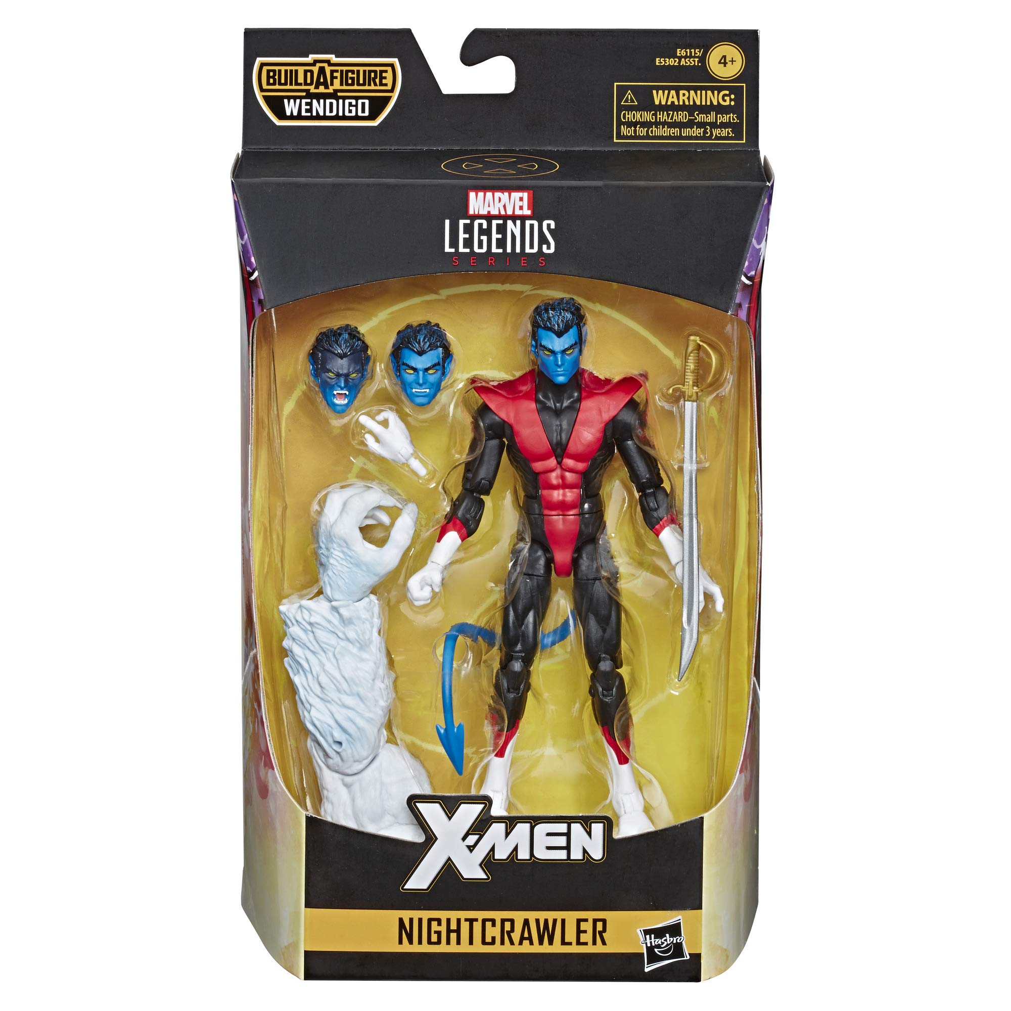 Marvel Classic Hasbro Legends Series 6" Collectible Action Figure ...