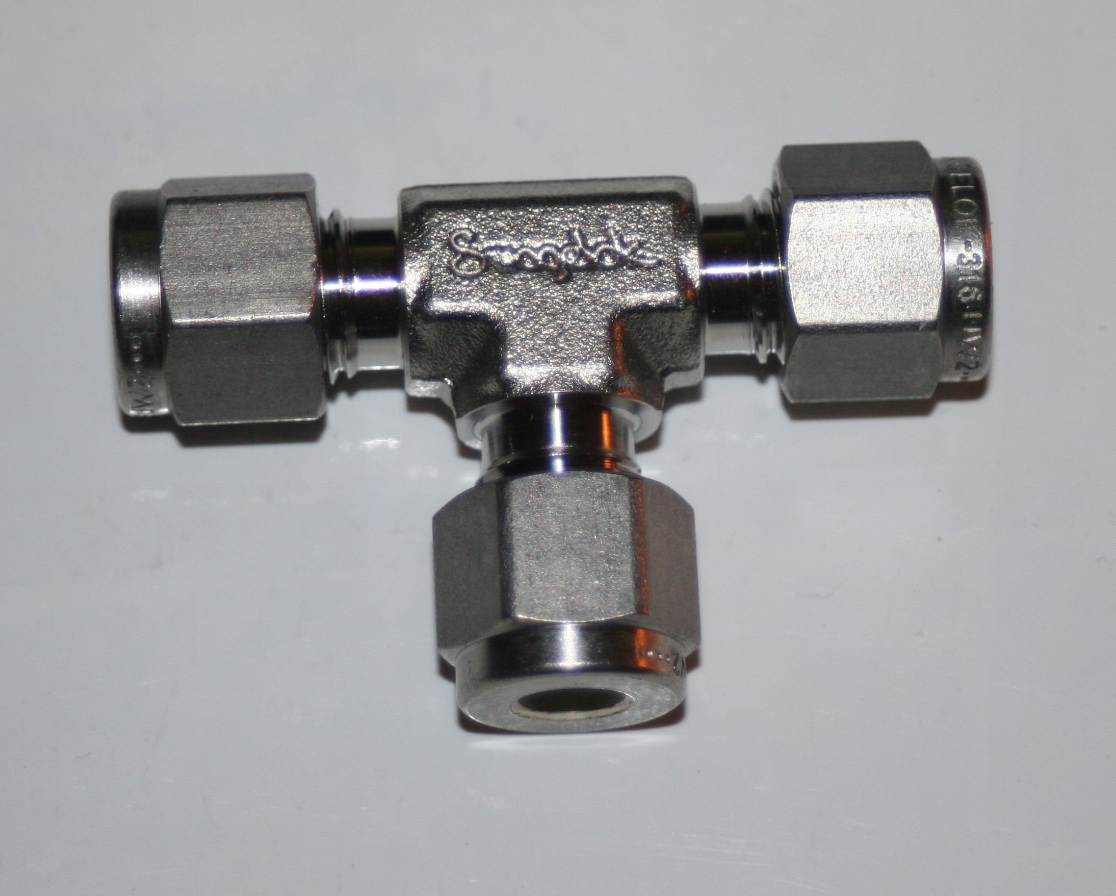 Mua 400-3 Stainless Steel Tube Fitting, Union Tee, 1/4" Tube OD ...