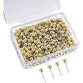 Amazon.com: KUUQA 1000 Pieces 1/8 inch Map Push Pins Map Tacks Thumbtacks with Plastic Round ...