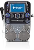 Amazon.com: Singing Machine STVG785W Karaoke Machine with Disco Lights ...