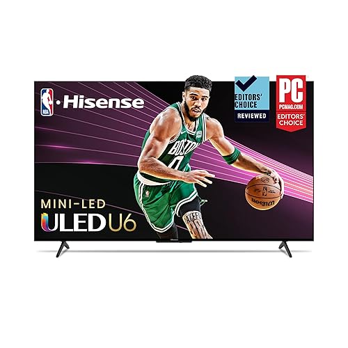 Hisense 65-Inch Class U6 Series Mini-LED ULED 4K UHD Google Smart TV ...