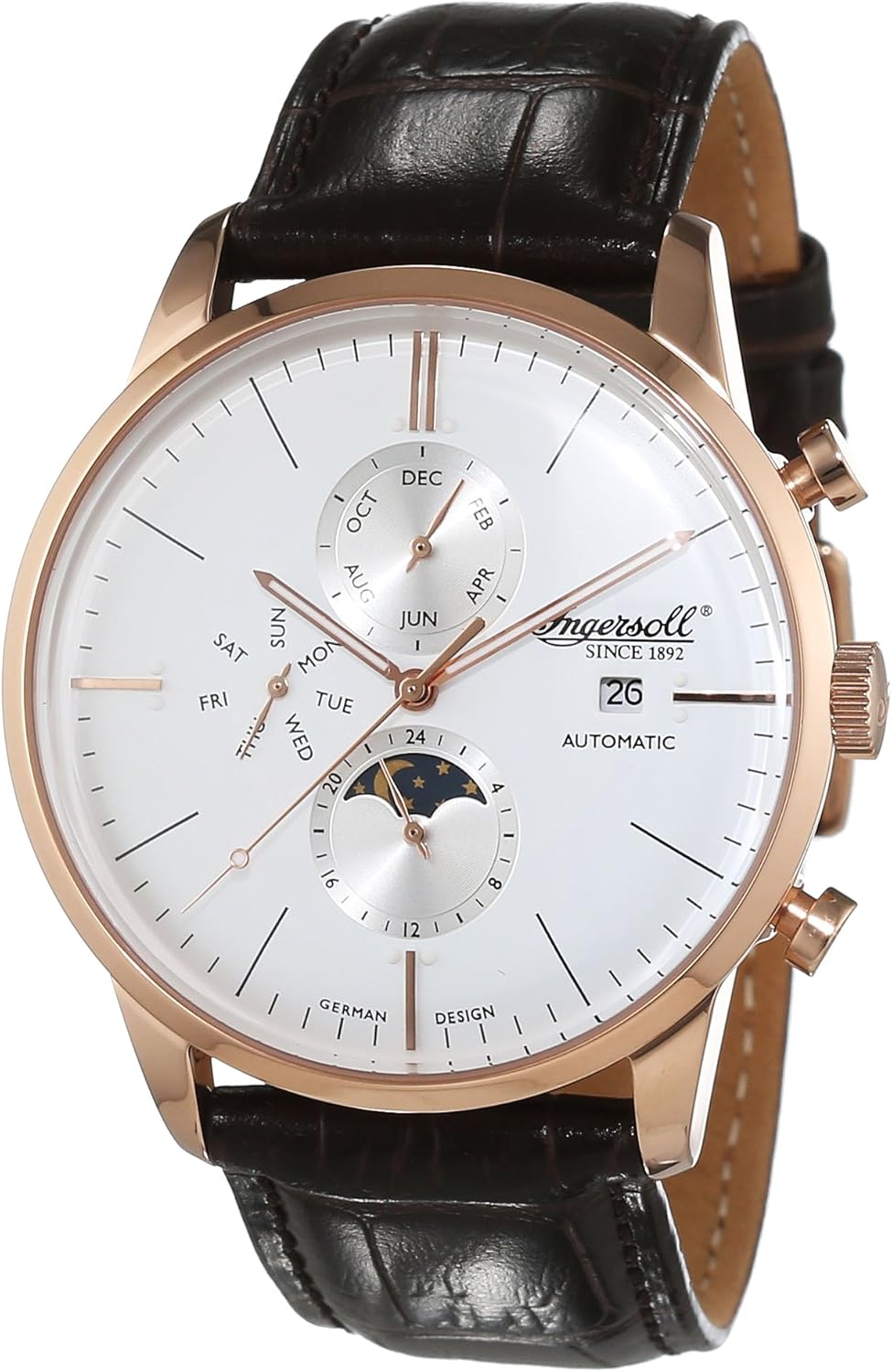 Ingersoll - Mens Watch - IN1916RWH: Amazon.co.uk: Watches