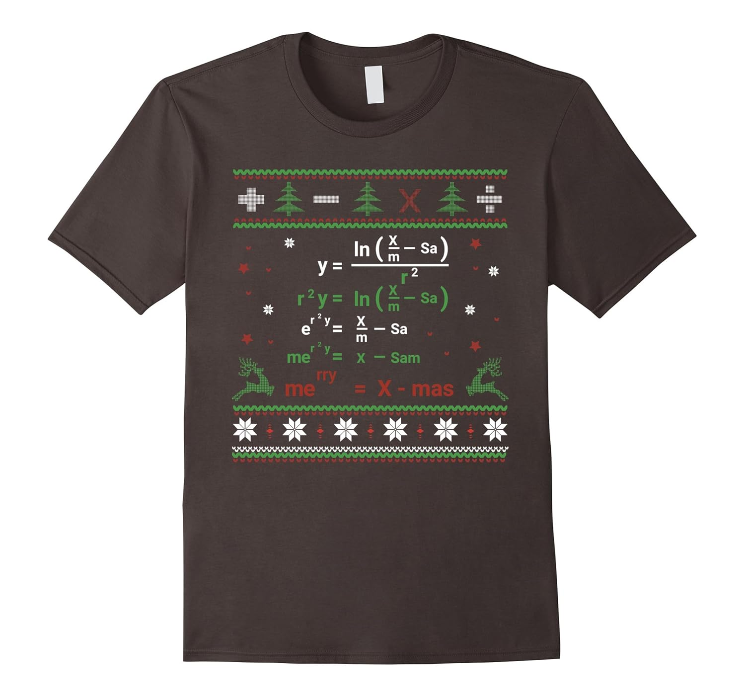Merry Xmax Equation – Awesome Ugly Math Christmas-CL – Colamaga